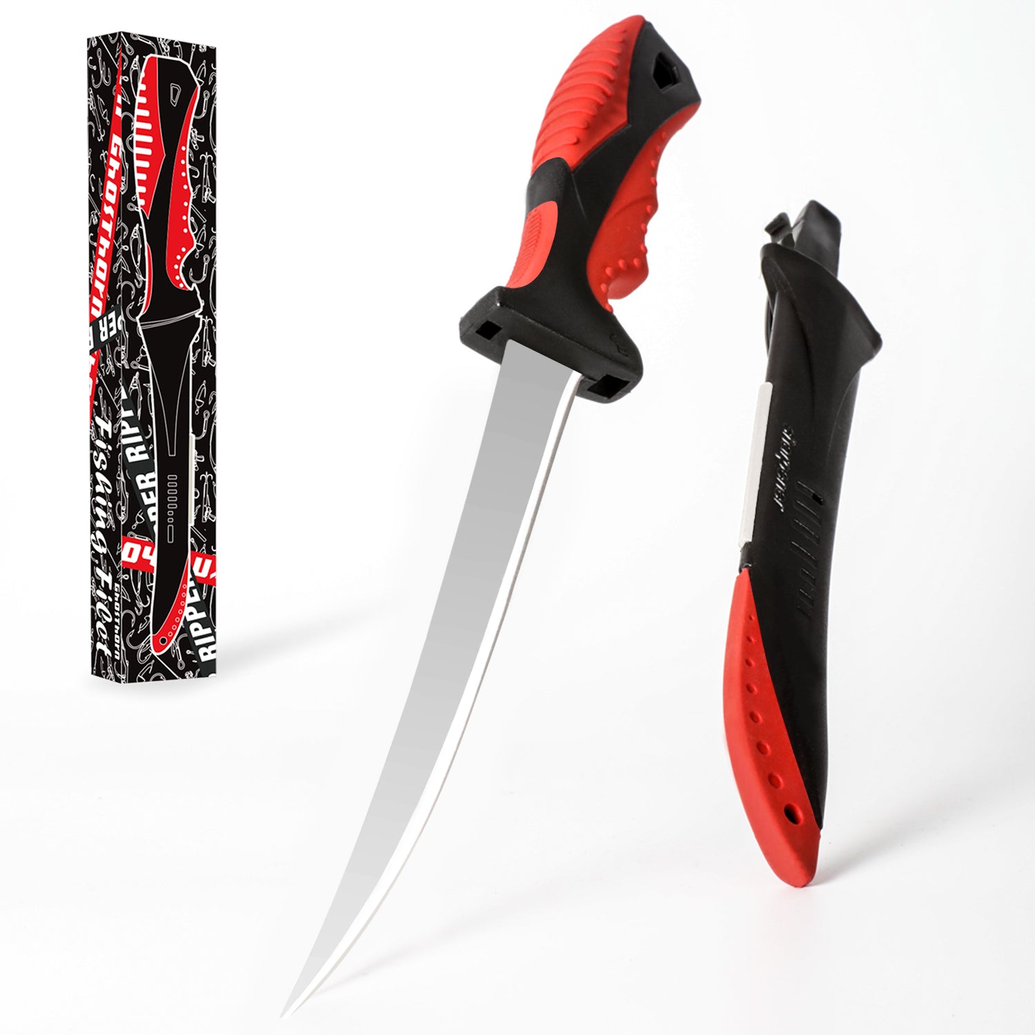 Ghosthorn Fishing Fillet Knife, 6,7,8 Inch Stainless Steel Fish Boning